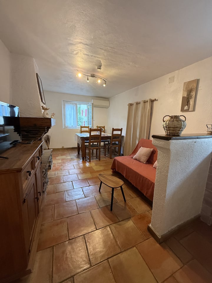 Maison Provençale De Village Avec Terrasse - La Garde-Freinet