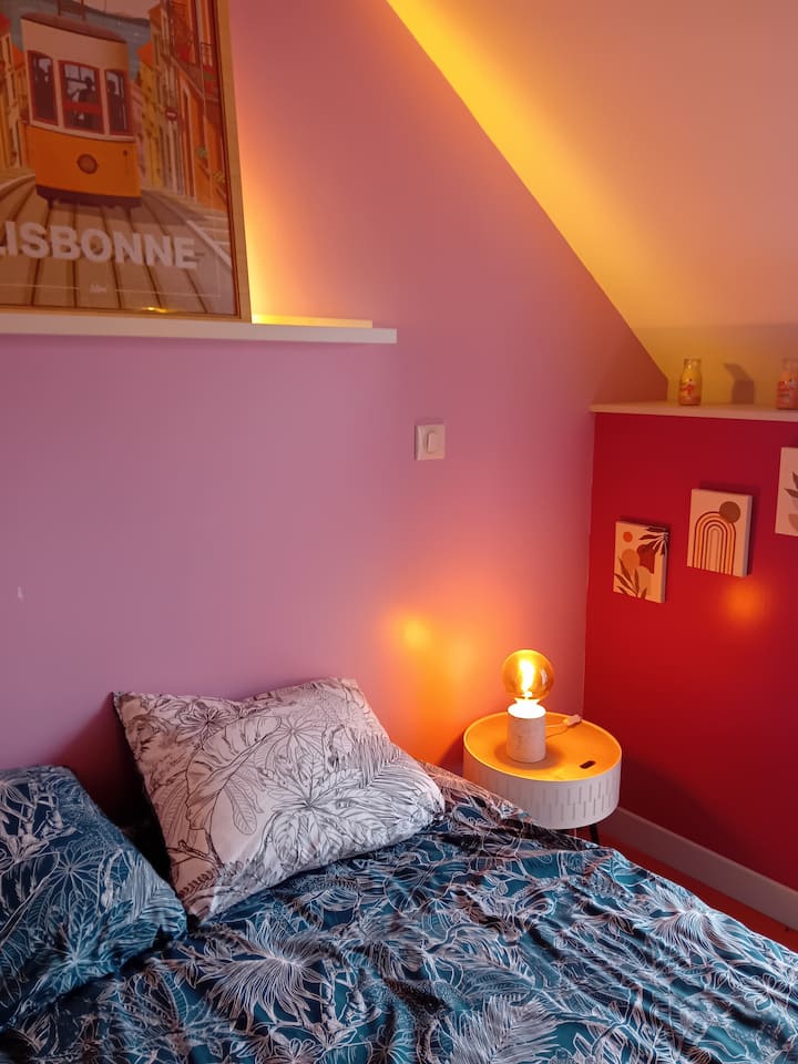 Grande Chambre Dans Longère - Le Rheu