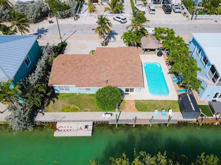 Seaside Escape - 3bed/3bath Ground Level Waterfron - Marathon, FL