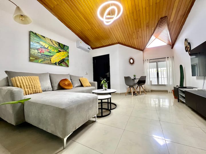 Cozy Apartment, Private Terrace Ii Plateaux Vallon - Côte d'Ivoire