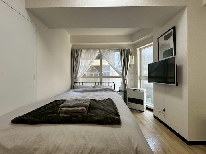 Residence Hotel #1 エアコン L Wi-fi無料! 北大すぐそば! - Sapporo