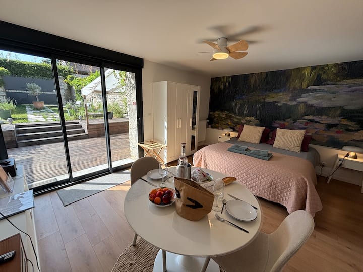 Maison Floréal 3* Giverny 1ch 1sdb 50m² 2pers Wifi - Giverny