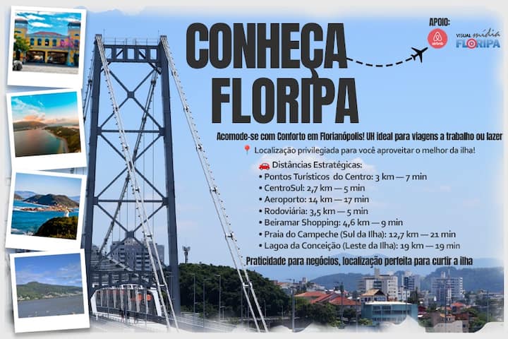 Sobrado Quíntuplo Airbnb50% Mais Barato Da Capital - Florianópolis