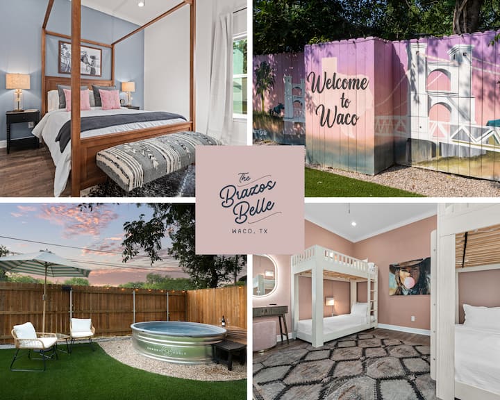 *New* Fire Pit, Minutes To Magnolia & Baylor! - Waco, TX