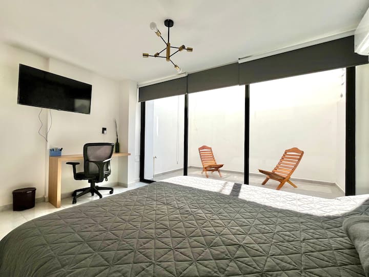 Suite 1 Costa Verde. Mini Departamento 2 Recámaras - Heroica Veracruz