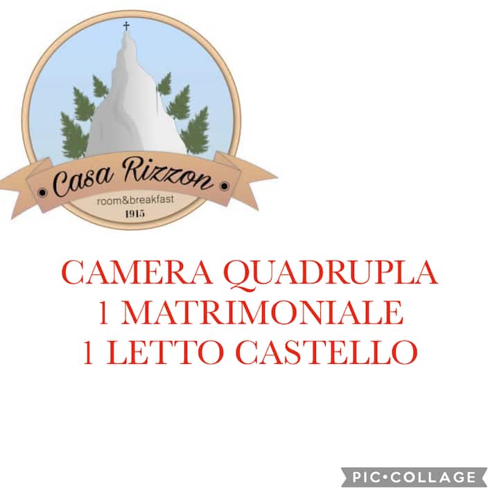 Casa Rizzon1915 Camera Quadrupla - Enego