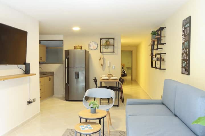 Apartamento Con Balcón A Pasos Del Metro Y Mayorca - Sabaneta