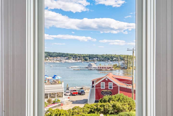 Greenleaf Inn: Boothbay Harbor King, Fireplace - Boothbay Harbor, ME