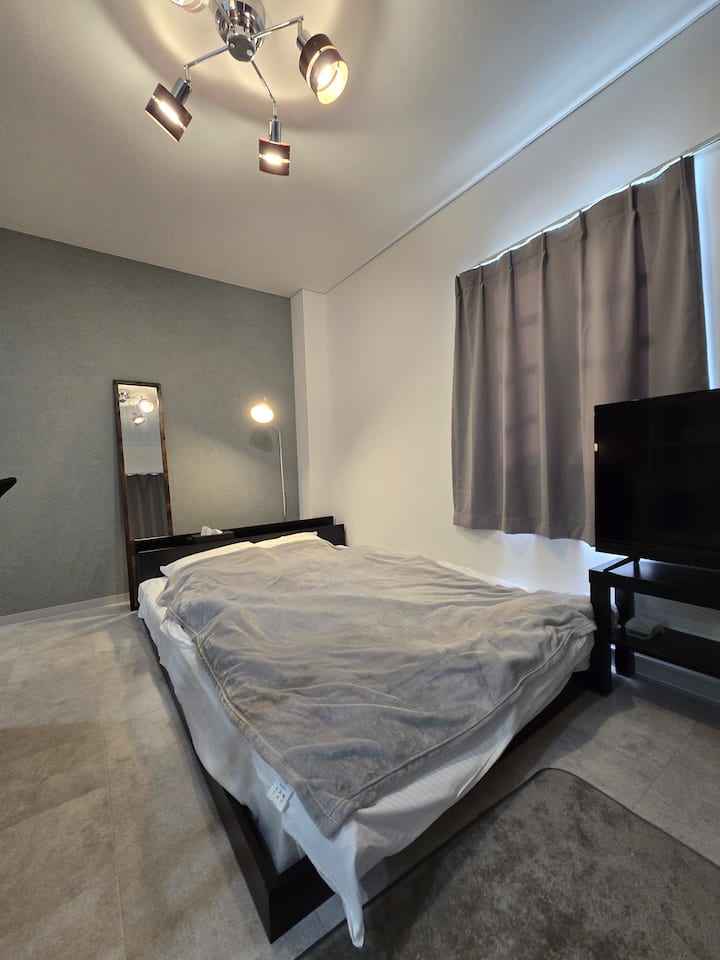 京都人気観光地嵐山近くの太秦エリア、駅徒歩5分、洋室103、無料wi-fi - Kyoto