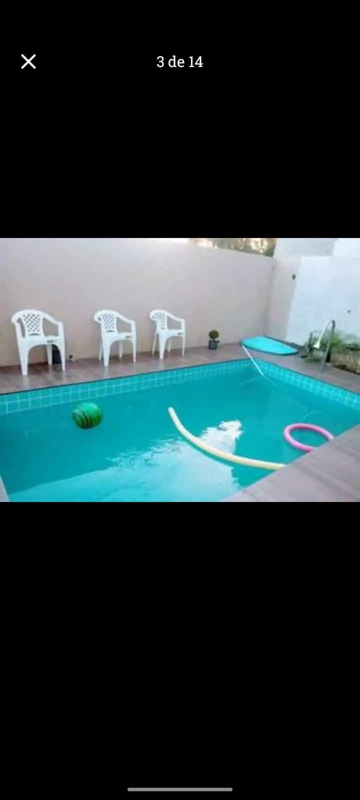 Linda  Casa Com Piscina - Ponta Grossa