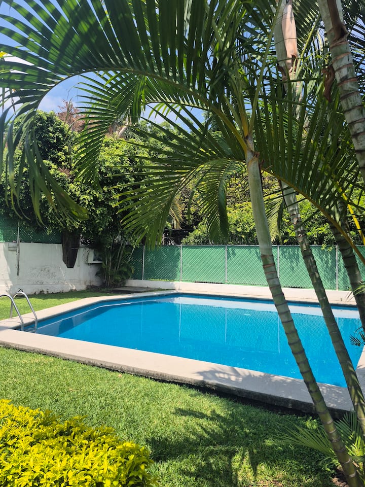 Depa Con Alberca A 5 Min De Parque Chapultepec - Cuernavaca