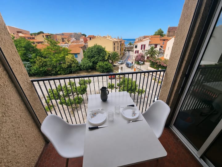 Studio Avec Terrasse Proche Plage Collioure - Banyuls-sur-Mer
