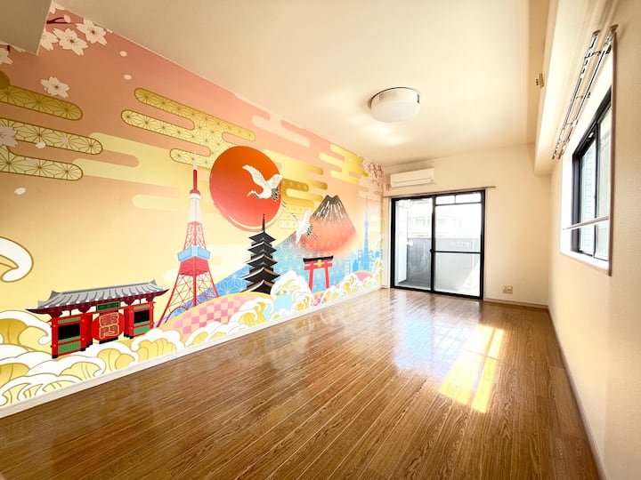 最大６名｜完全貸切｜博多区｜福岡空港からアクセス抜群｜最寄りバス停から徒歩２分｜Free Wi-fi - Fukuoka