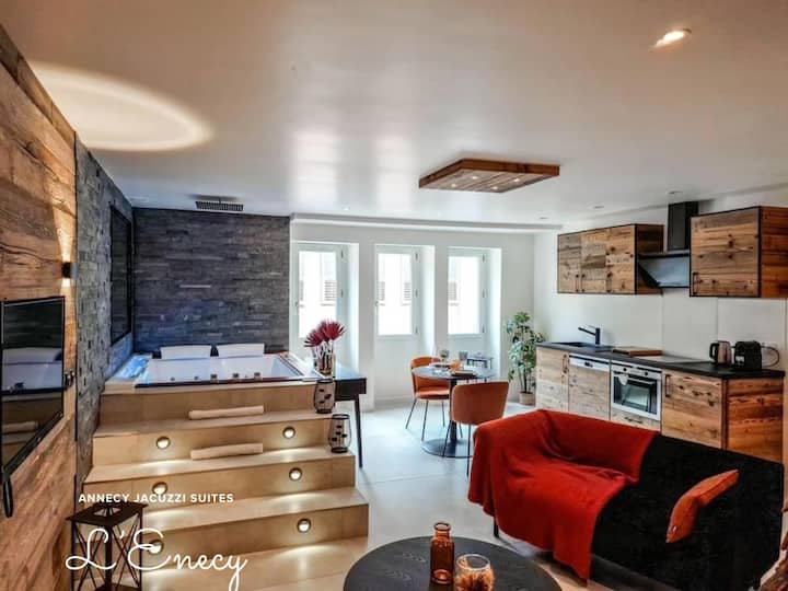 Suite Jacuzzi Terrasse Vieille Ville Annecy Enecy - Saint-Jorioz