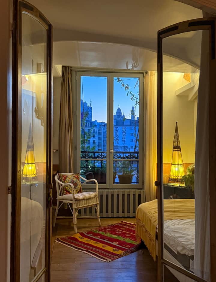 Loft D'artiste Vue Sur Montmartre - Paris