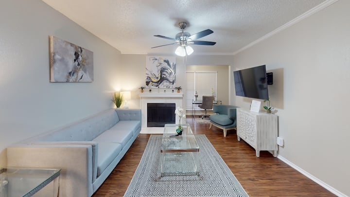 I241 - Apt|patio|10mi To Convention Ctr|sleeps 4 - Irving, TX