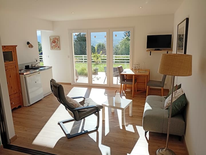 Studio Indépendant En Rez De Jardin Avec Terrasse - Rumilly