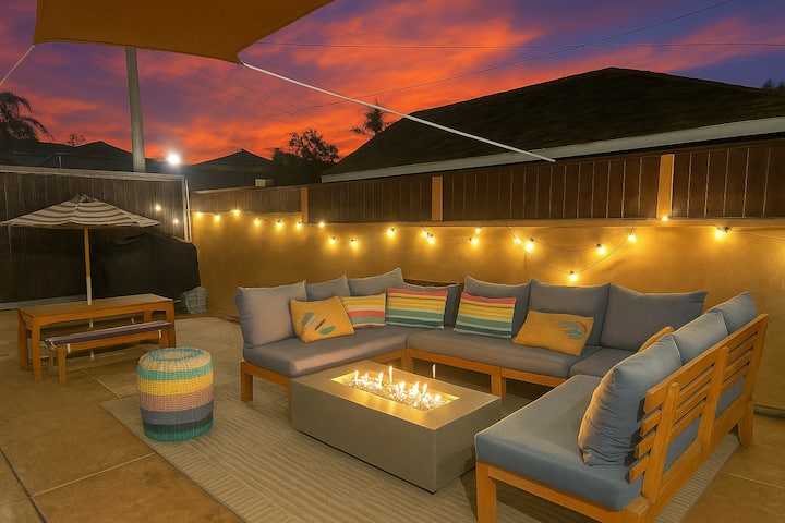 Oceanside Nook |Fire Pit Patio|games|next To Beach - Oceanside, Californie