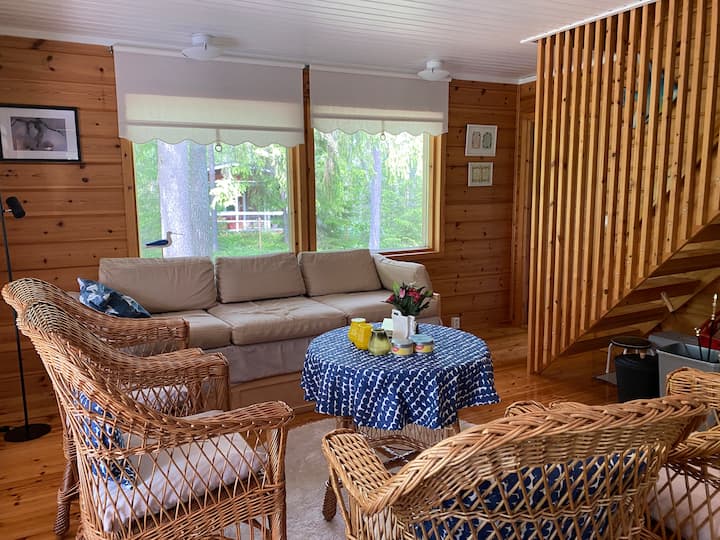 Mökki Ja Sauna Järvenrannassa
80m2 Papinjärvi - Oulu