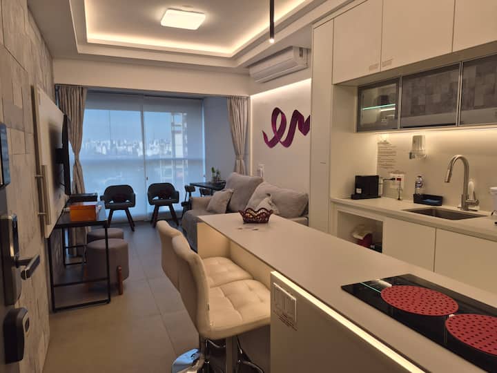 Flat Moema Pq Ibirapuera | Metro A 450mt - Moema
