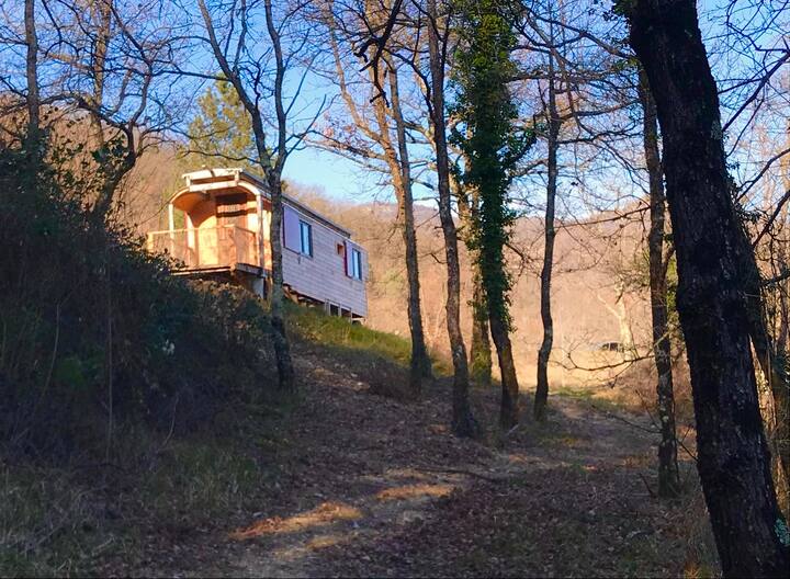 Bienvenue à La Roulotte Des Lilas - Ardèche