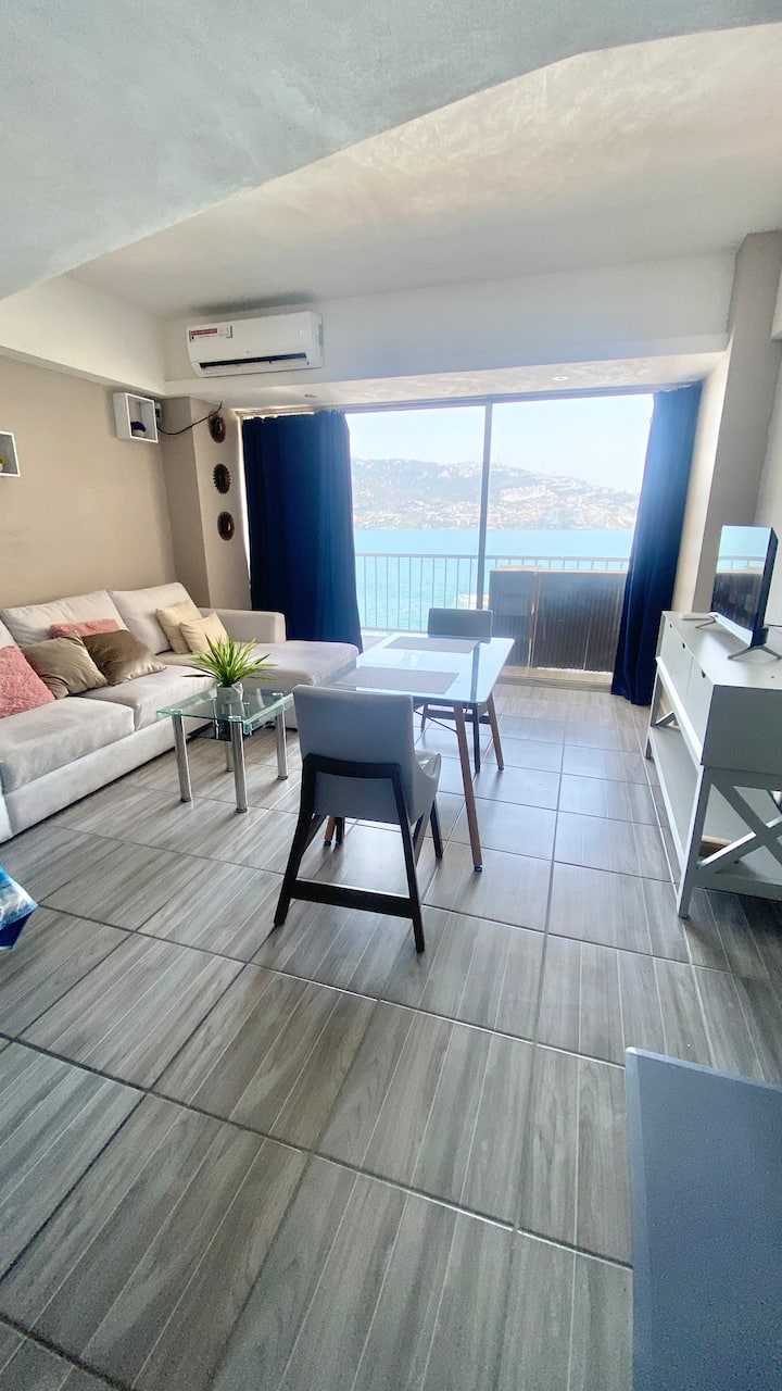 Acapulco Hermosa Vista Panorámica De La Bahía. - Acapulco