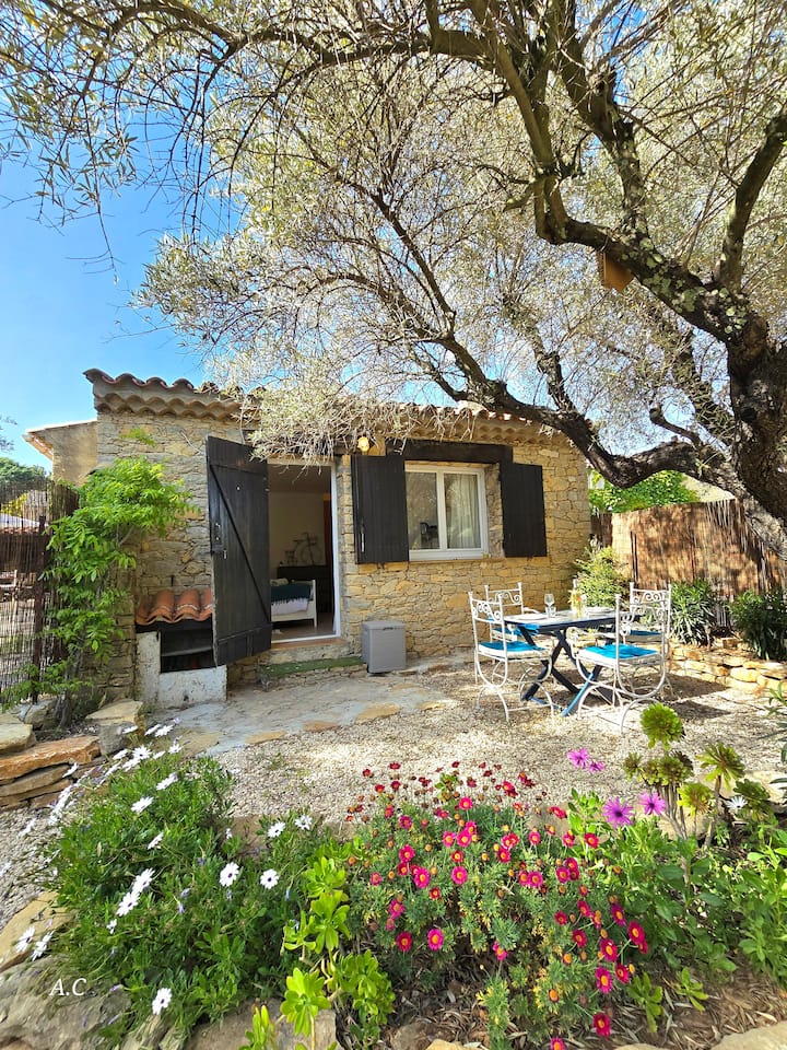 La Chambre Sous Les Oliviers_jardin 5min Du Centre - Le Castellet