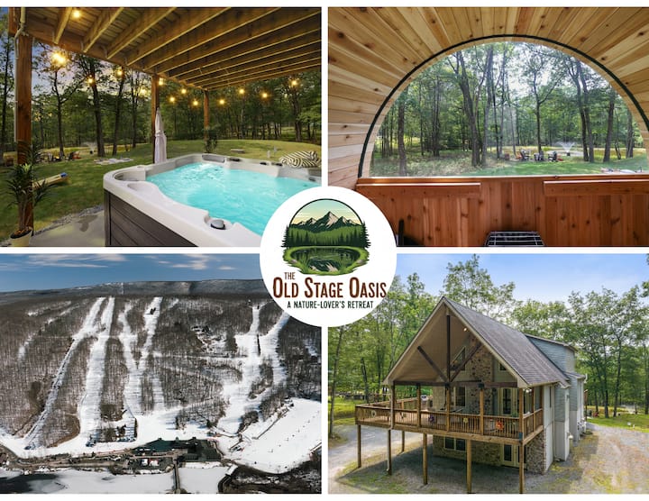 Nature Oasis Near Ski Resorts & Jim Thorpe! - Pocono Mountains, PA