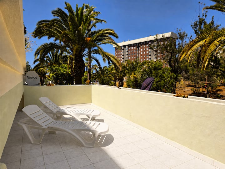 Bahía Jardín · Terrasse Ensoleillée Et Piscine Sur Le Toit, Wi-fi - Los Realejos