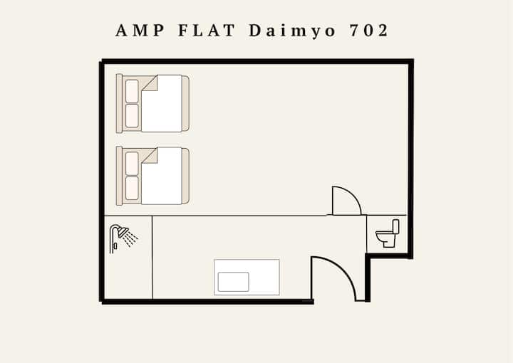 Art Gallery-style Flat In Trendy Daimyo - Fukuoka