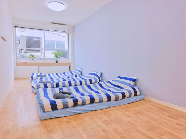 1-min Walk To Stn | Entire House By Park & Market - Osaka