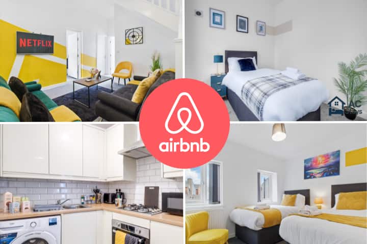 Contractor Friendly Long Stays, Sleeps 6 + Parking - Sandwell District