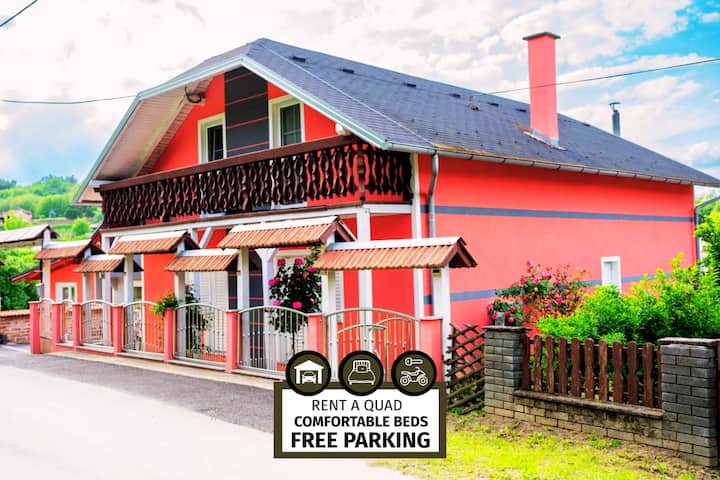 Apt With Double Bed, Sofa Bed & Terrace (2+2) - Koprivnica