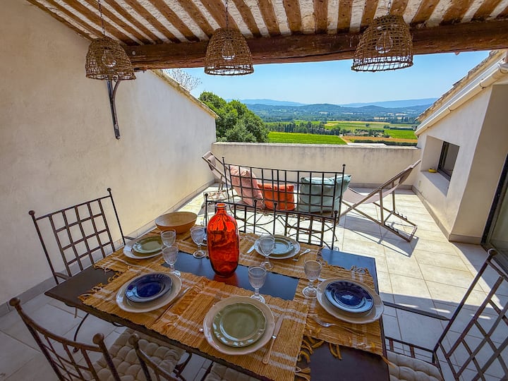 Maison De Village Avec Vue Proche De Gordes - Roussillon
