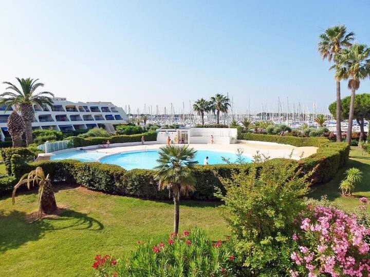 Jardins Du Port B1019 Studio Ground Floor Air Conditioning Loggia - Aigues-Mortes