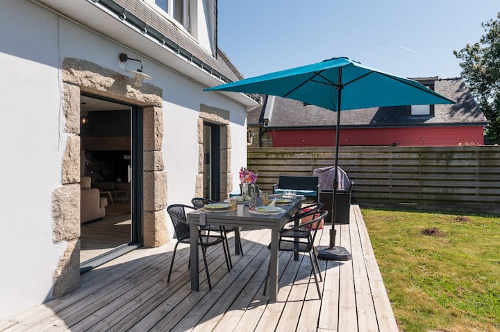 Ty Glou Maison Charmante - 5m Plage - Guidel