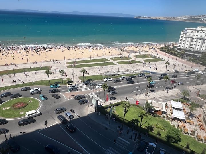 Tout à Pied : Vue Panoramique - Vue Mer Et Plage - Tangier