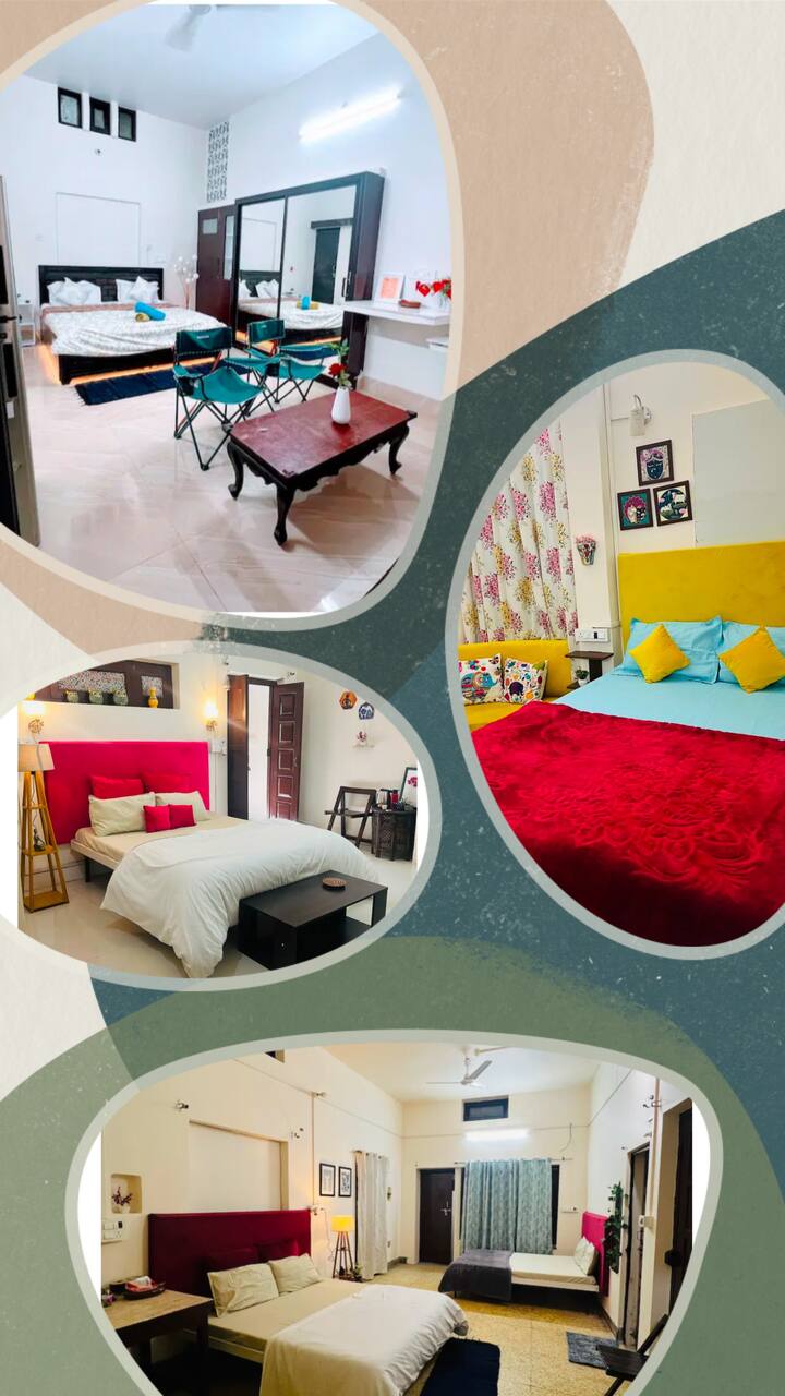 Quadra Villa (4 Bedroom 5 Beds) - Lucknow