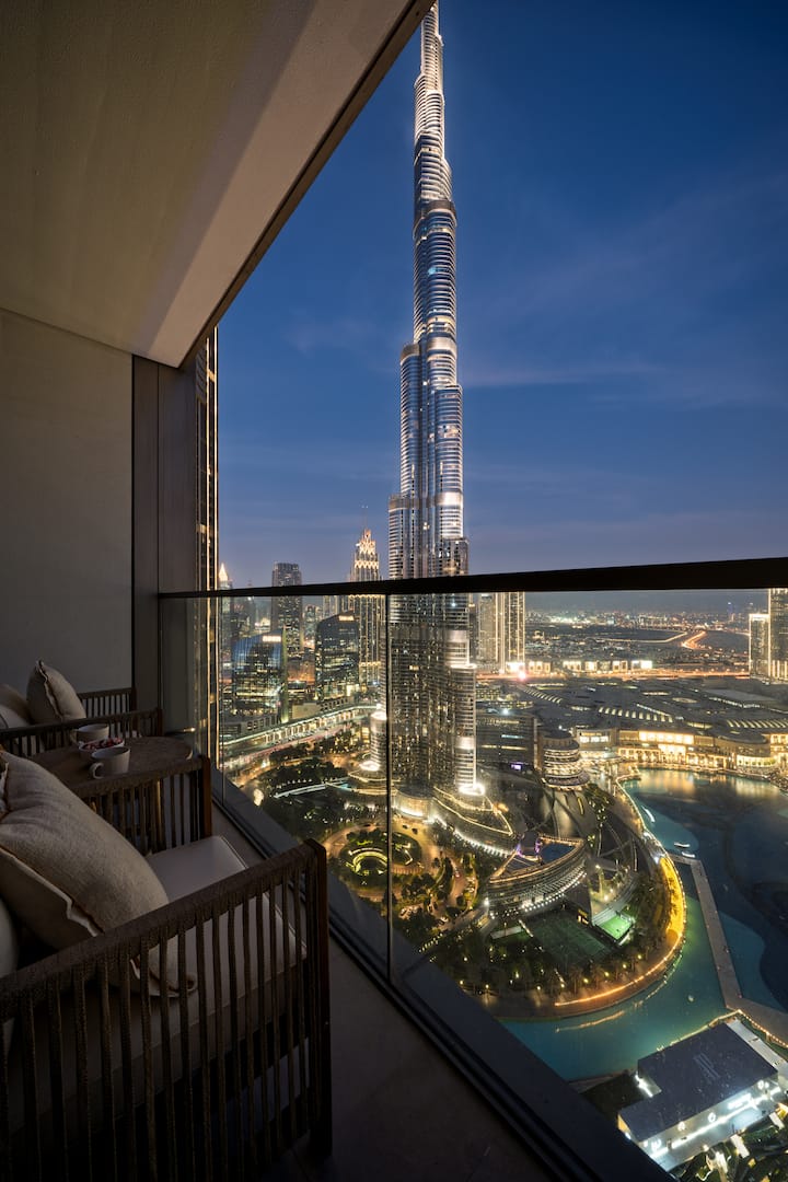 Luxury Full Burj Views: 4-min Walk To Dubai Mall - Dubai