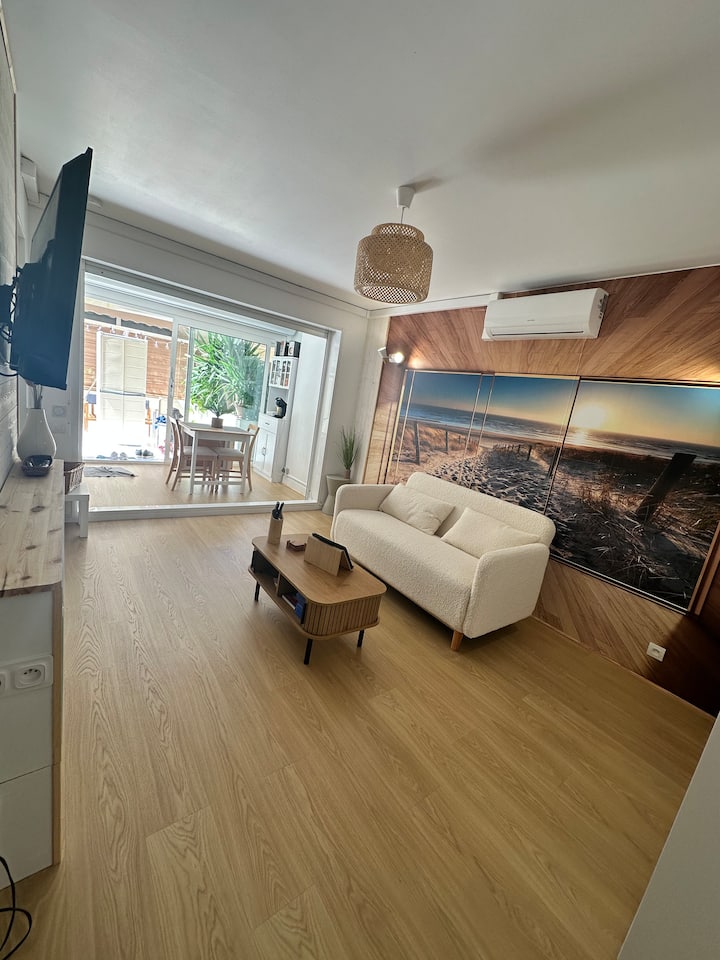 Magnifique 
 T2 + Terrasse 17 Proche Juan Les Pins - Cannes