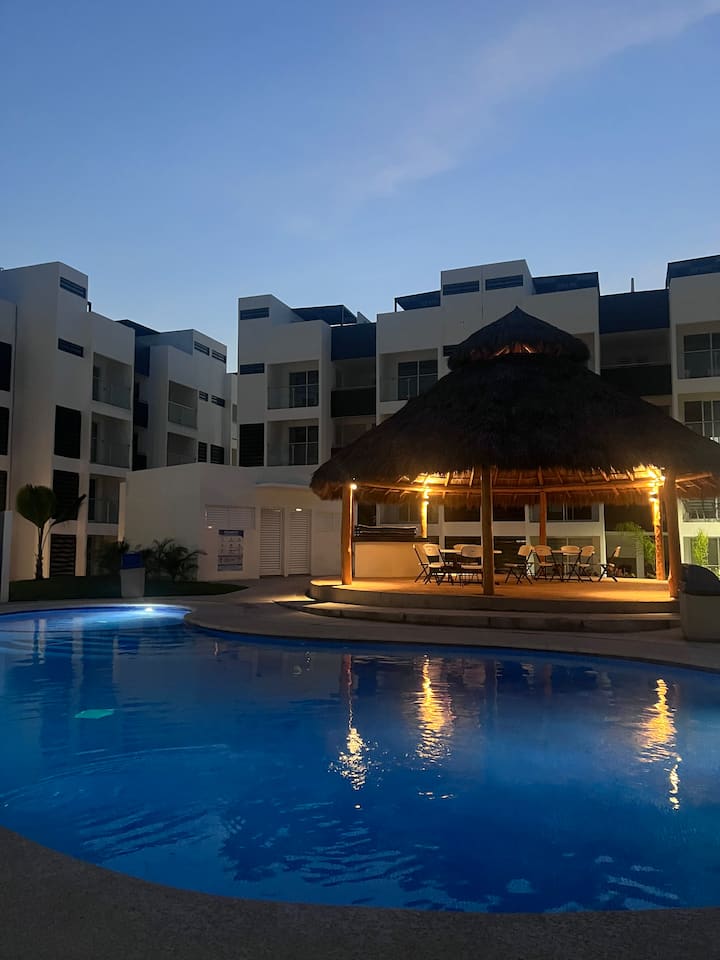 Departamento Las Ceibas En Planta Baja - Manzanillo