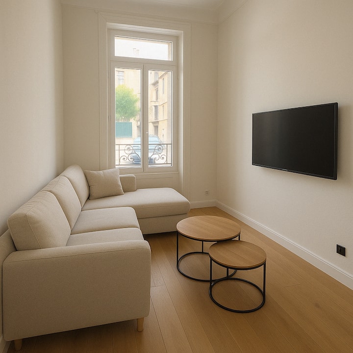 3 Pièces Neuf -Cannes Centre- 6 Personnes - Cannes