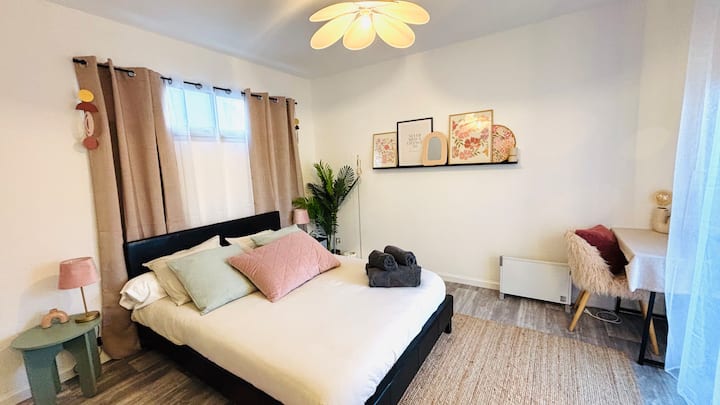 Nouveau,  Studio Grasse – Parking, Wifi & Clim - 格拉斯