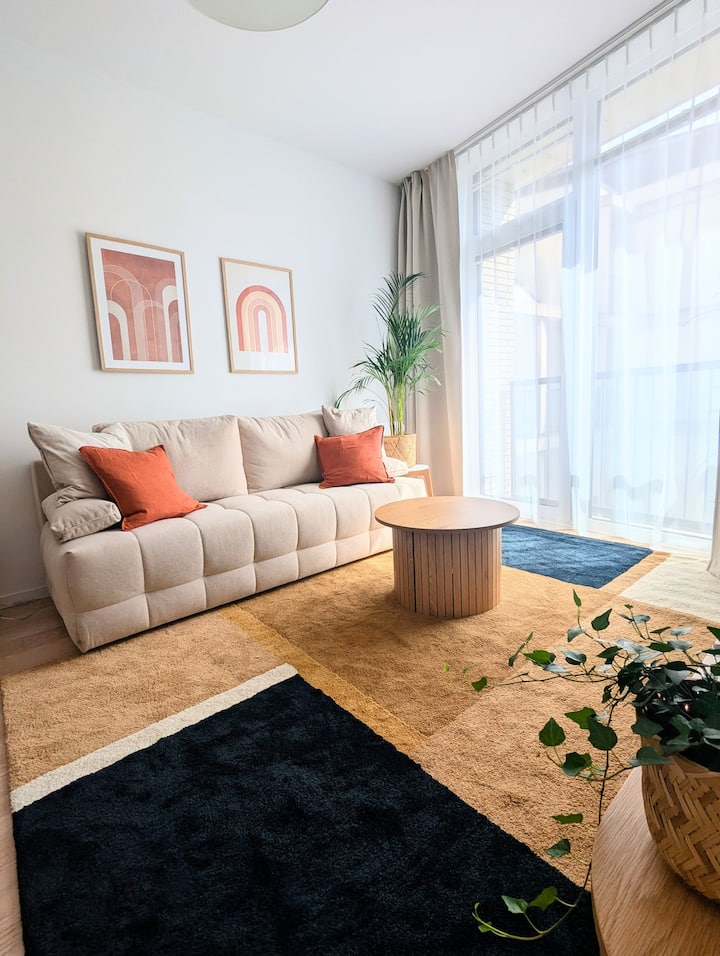 Modern 2-rm Apartment At Warsaw's Heart (Wola) - Varsovia