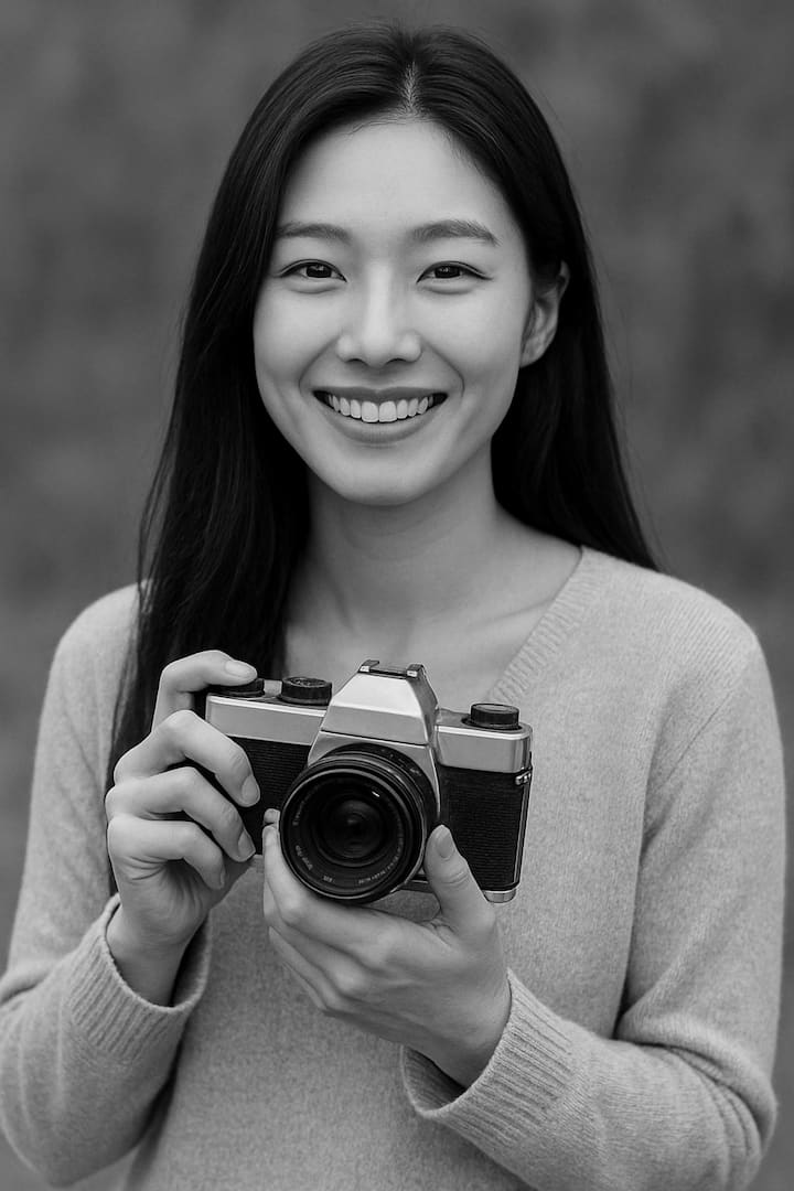 A Day In Black And White Photos - Jeju