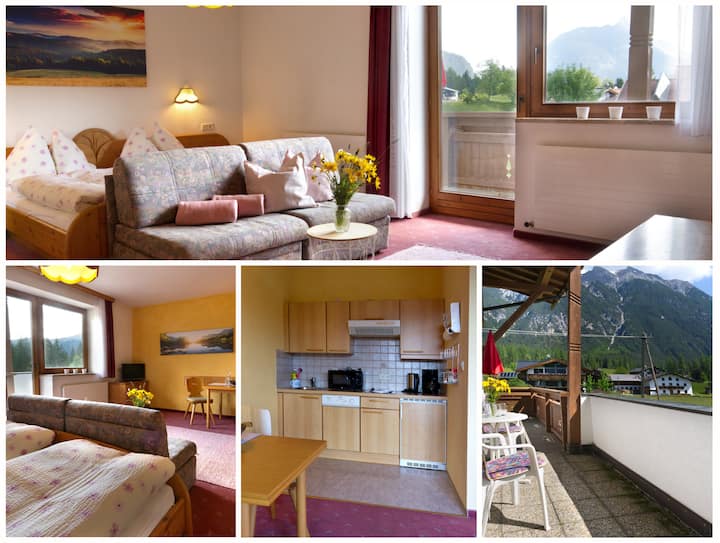 Gemütliche 31 M² Ferienoase Mit Bergblick - Leutasch