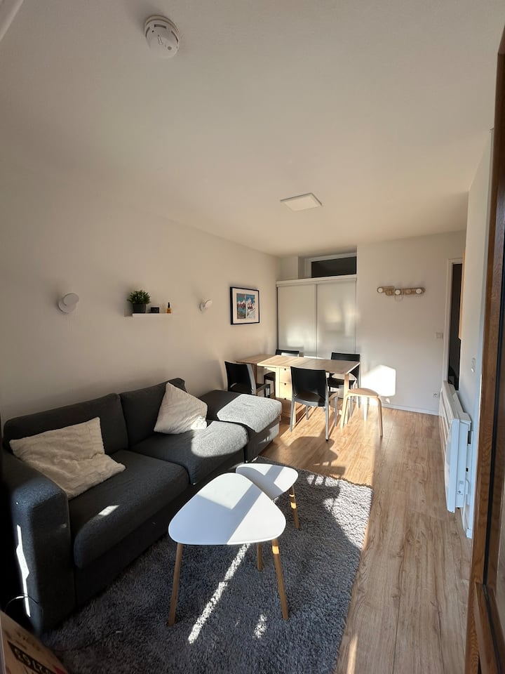 Appt  5 Pers, 2 Ch, Pied Des Pistes - Saint-François-Longchamp