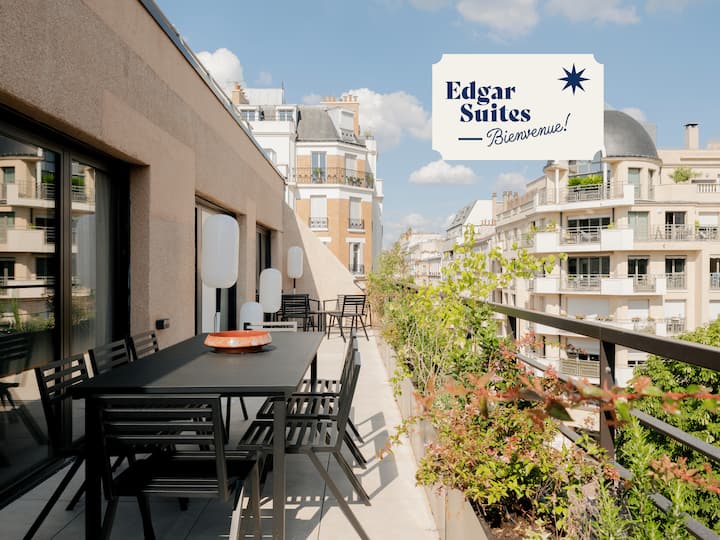 Edgar Suites Levallois - Anatole - 4 Br / Terrasse - Paris