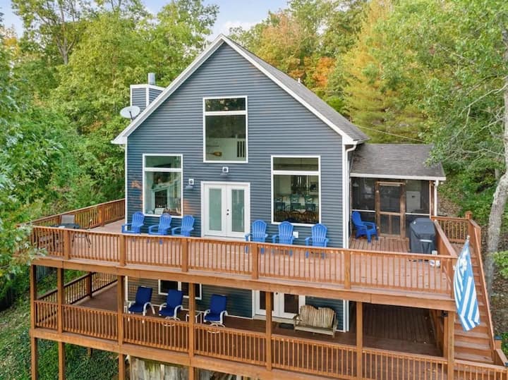 Charming Lakefront 4br/3ba Estate On Rough River! - Kentucky