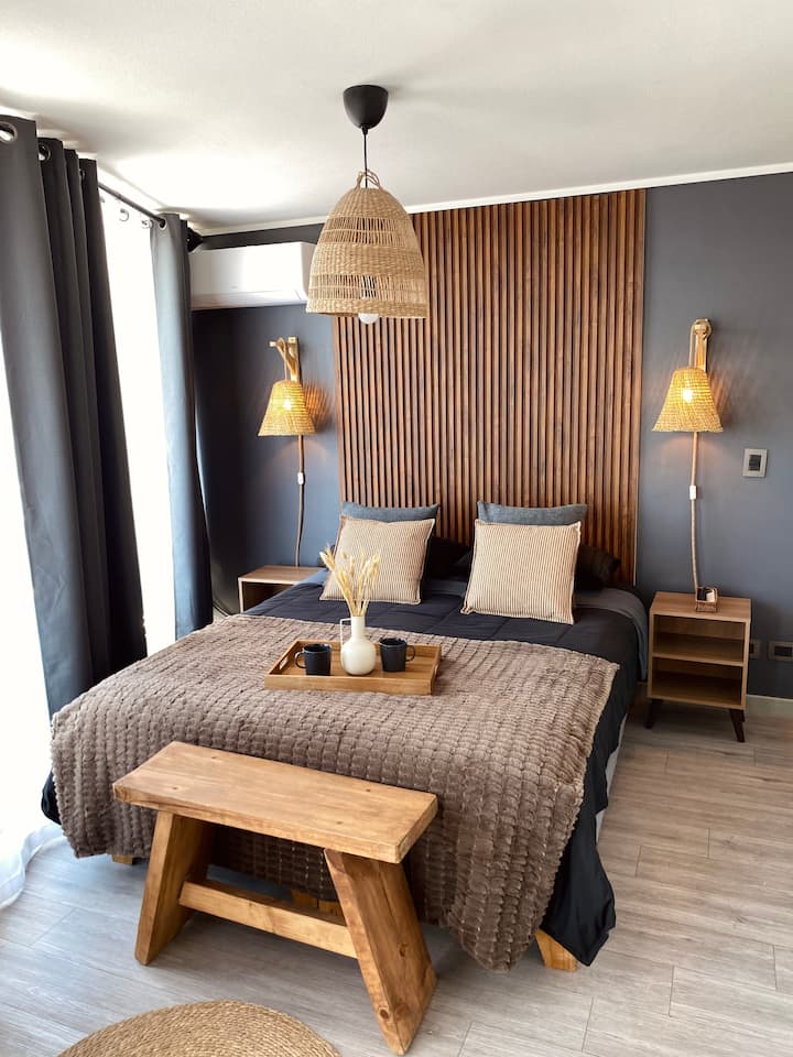 Refugio Rústico - Estudio Cálido Y Moderno - Chile